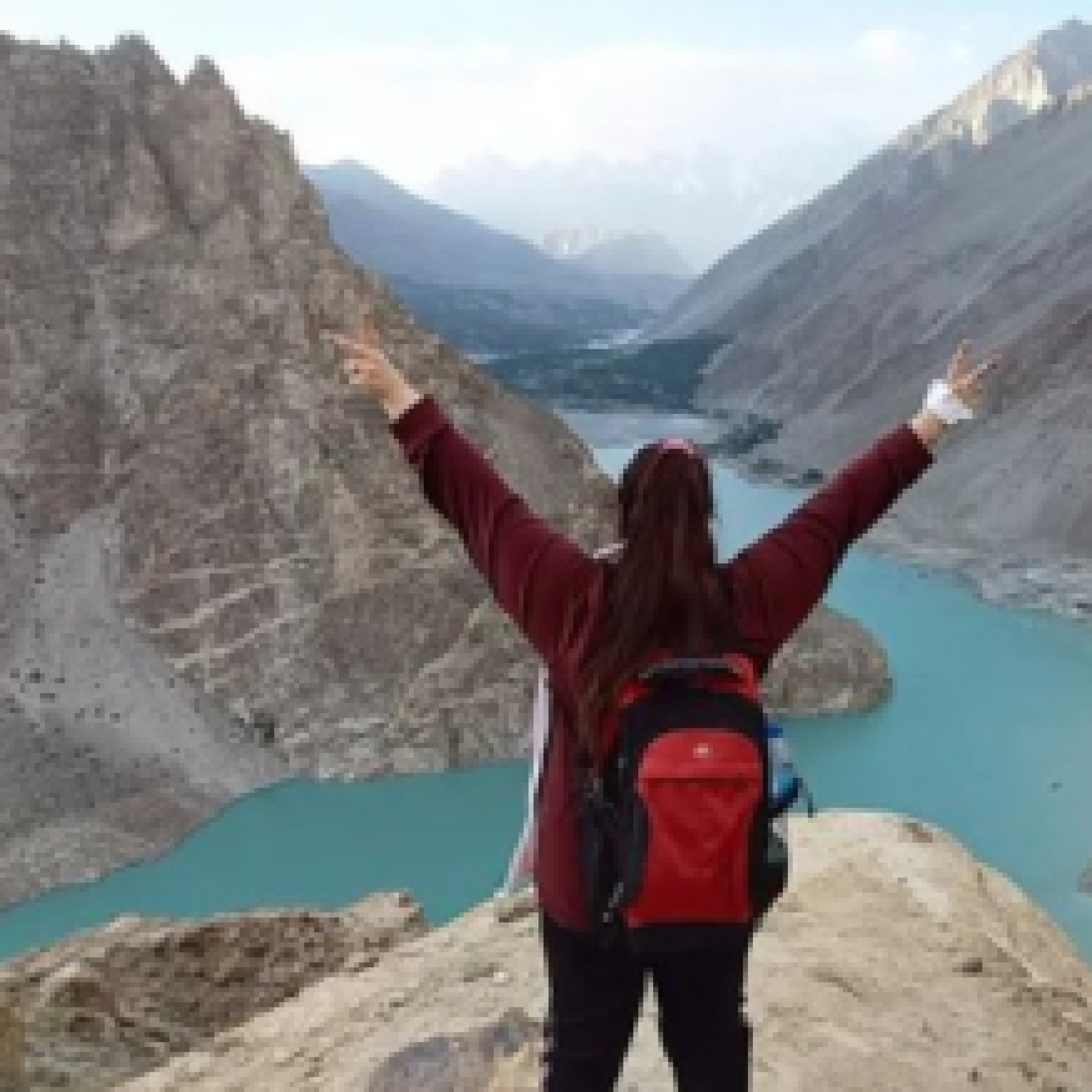Baskochi Trek Hunza: 100% Panoramic View of Attabad Lake, Hunza. One of ...