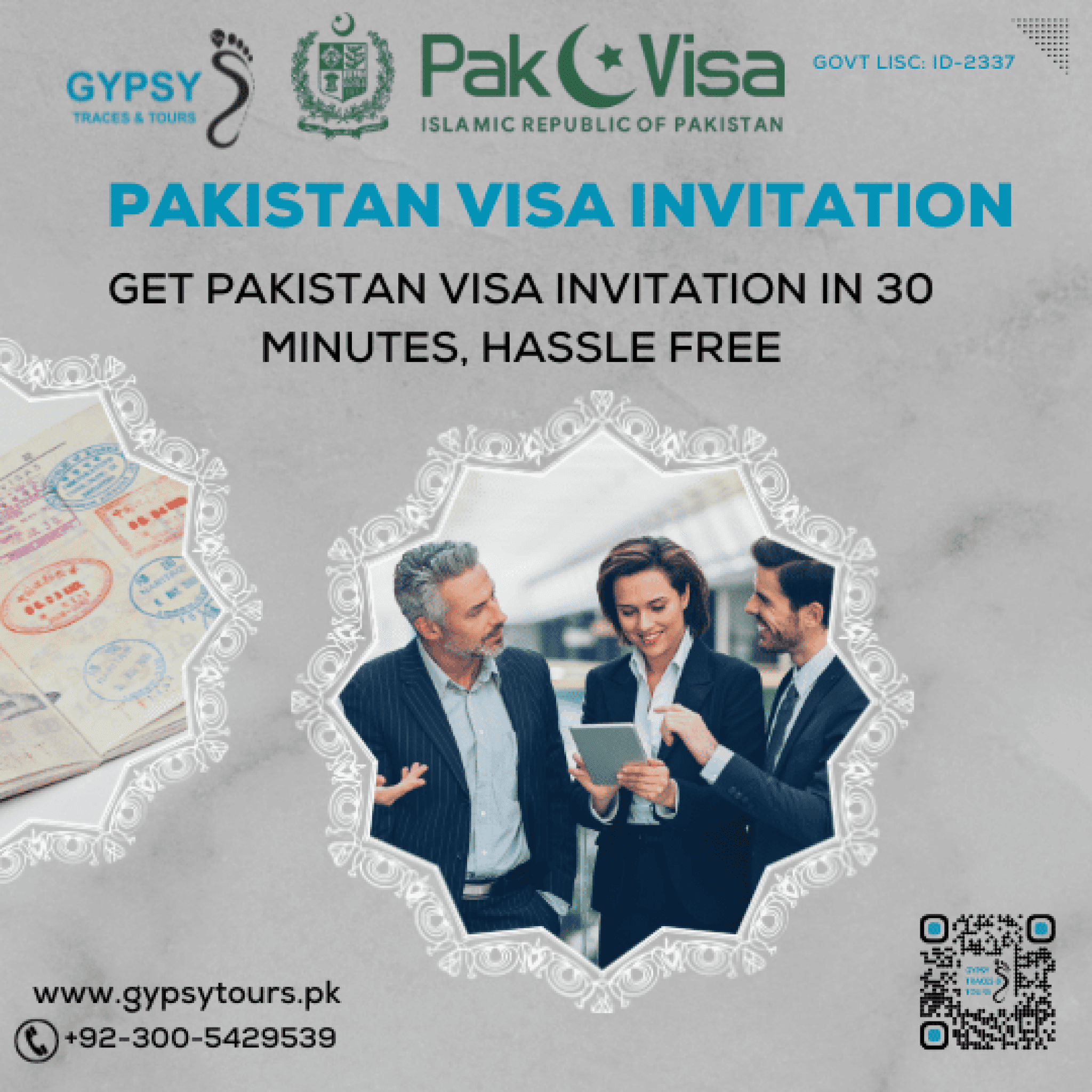 Visa Invitation Letter For Pakistan 2024-25 Get your Online authentic ...